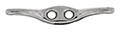 Item # 616 2 1/2, Rope Cleat - Nickel Plated Diecast Zinc On Zoron ...